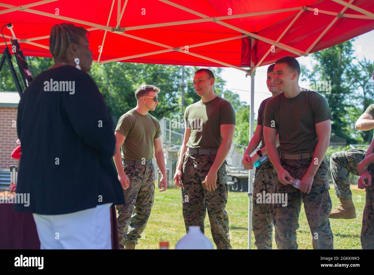 U.S. Marines with Security Battalion, Marine Corps Base Quantico ...