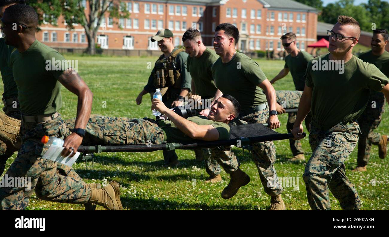 U.S. Marines with Security Battalion, Marine Corps Base Quantico ...