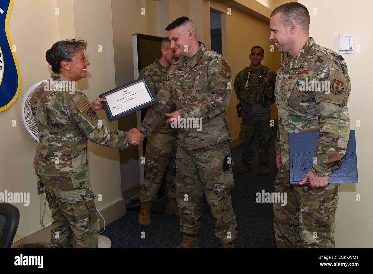 Hanscom command chief master sgt hi-res stock photography and images ...