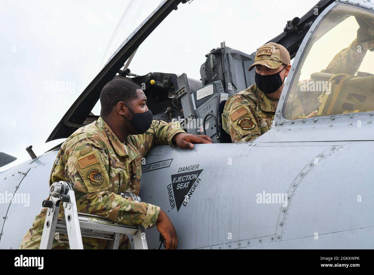 Tech. Sgt. John Jackson, 354th Aircraft Maintenance Unit weapons ...