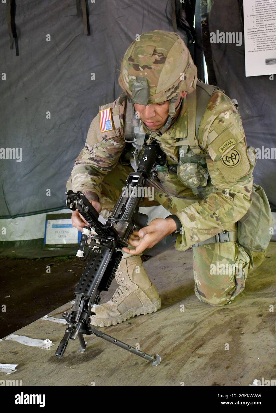 FORT DRUM, N.Y. – U.S. Army Sgt. Troy Perez, an infantryman with the New York National Guard’s ...