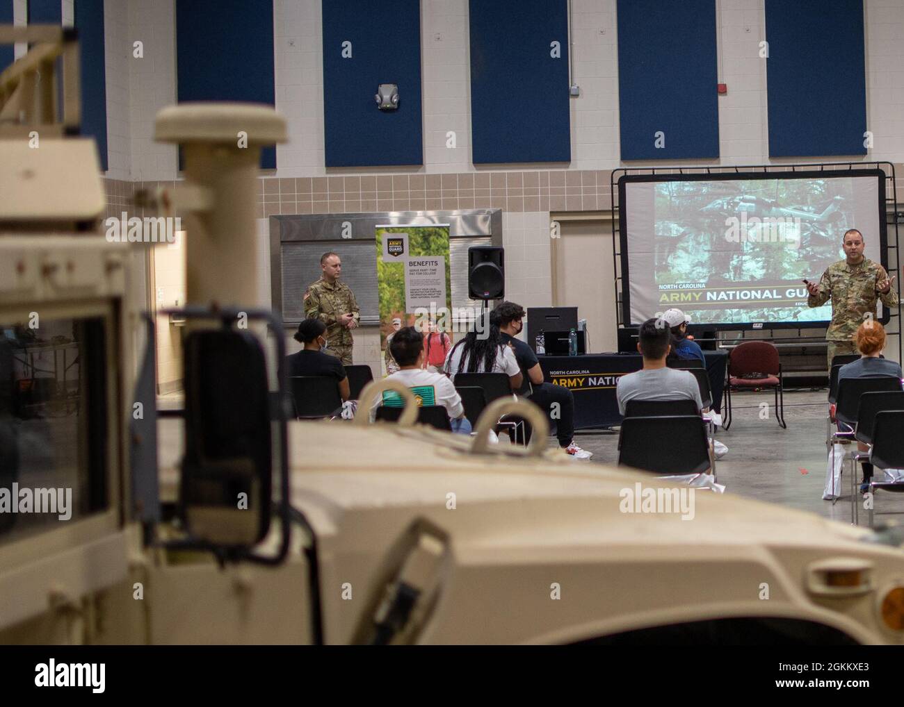 U.S. Army Master Sgt. Sterling Alexander, a recruiter assigned to the ...