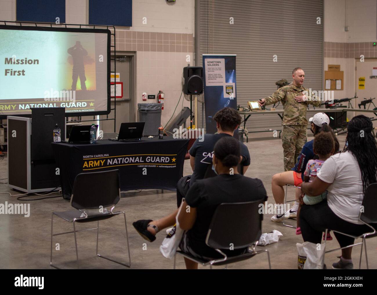 U.S. Army Staff Sgt. Anthony Miller, a recruiter assigned to the North ...