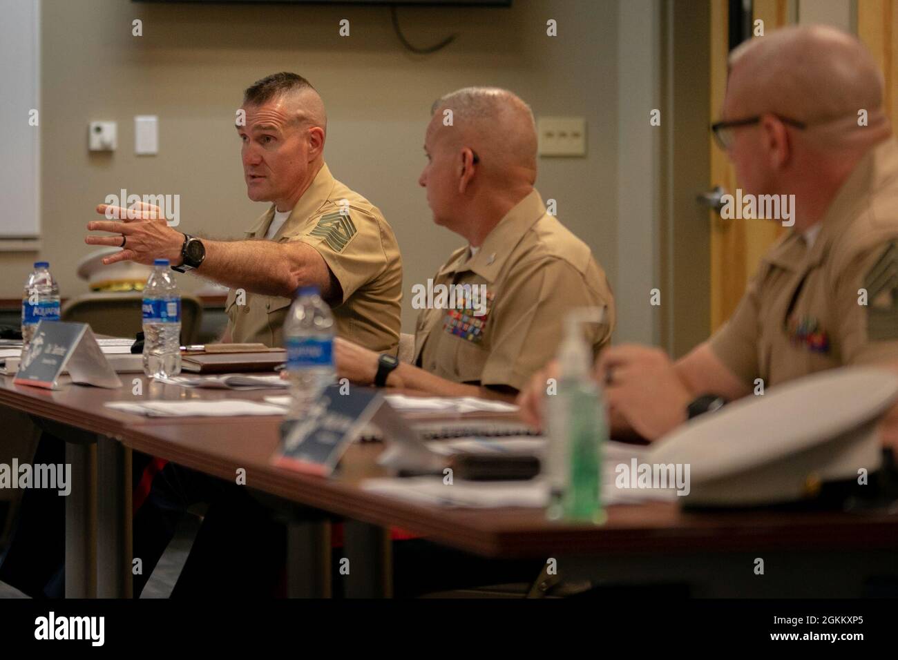 U.S. Marine Corps SgtMaj. Jon Jerome, Sergeant Major of the 8 th Marine ...