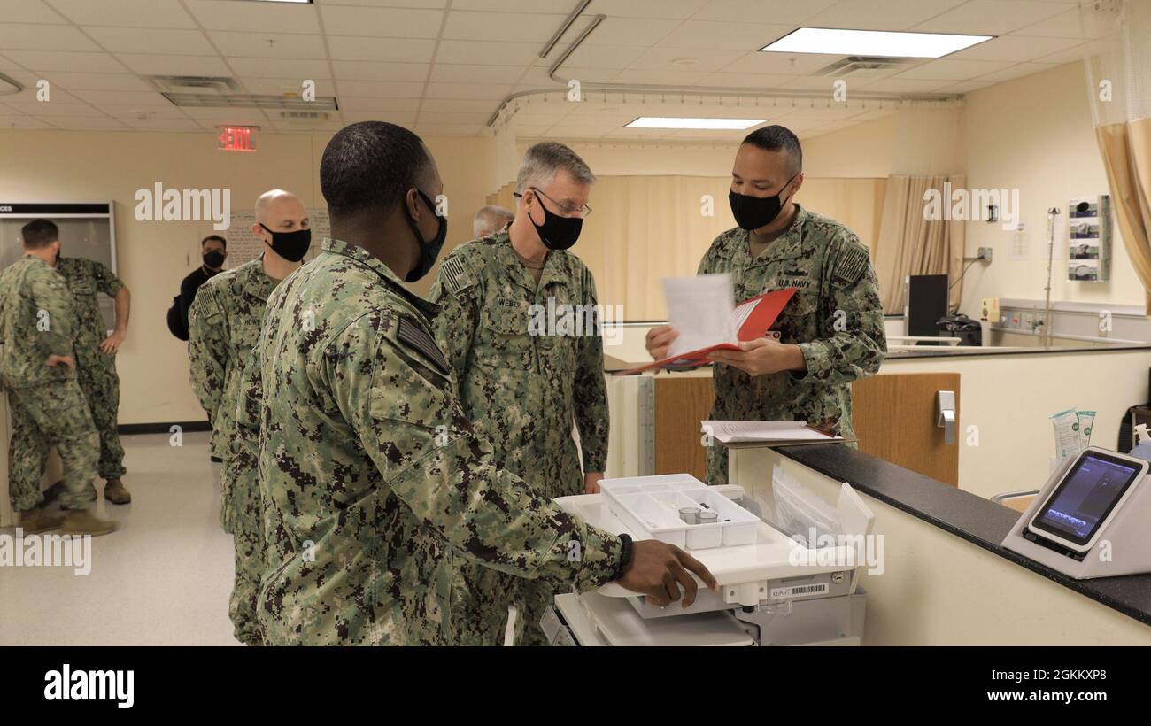 Rear Adm. Tim Weber, Naval Medical Forces Pacific commander and ...