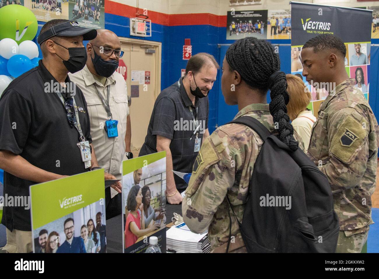 U.S. Contractors with Vectrus discuss how to become a civilian ...