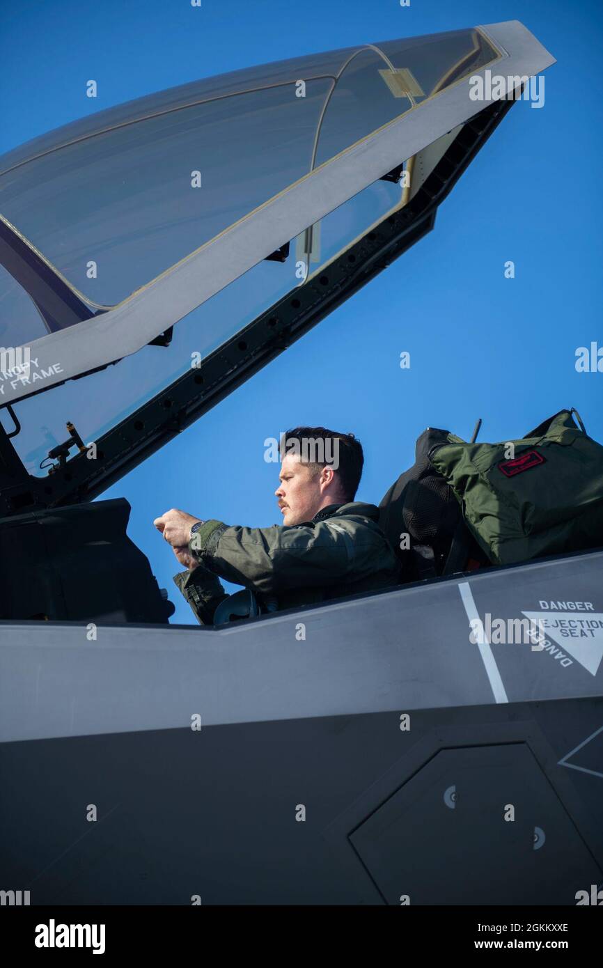 U.S. Air Force Capt. “Murf” Zillweger, 34th Fighter Squadron F-35A ...