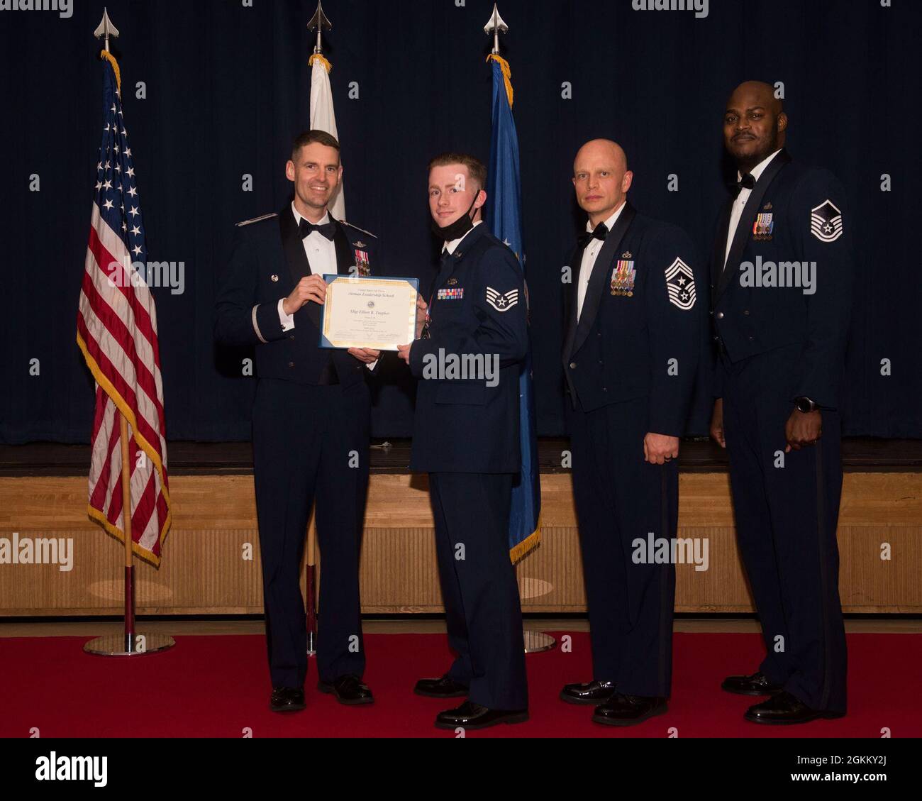 U.S. Air Force Staff Sgt. Elliot Tuepker, Airmen Leadership School ...