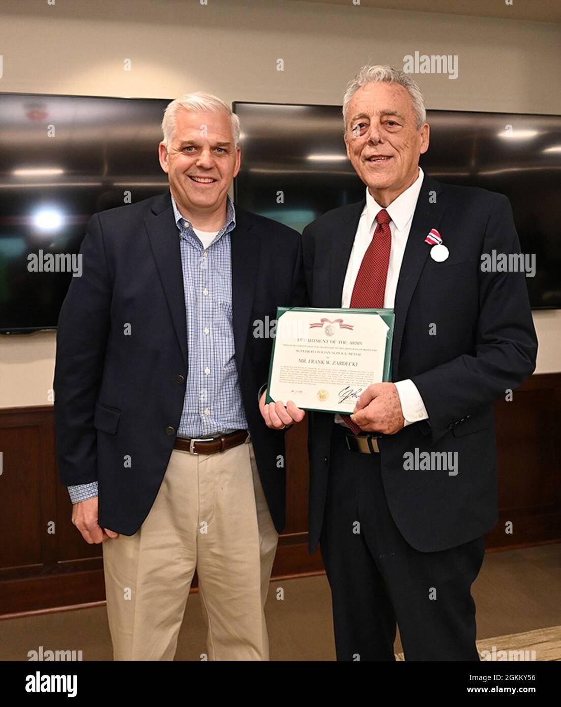 Left, Under Secretary of the Army Christopher Lowman visited Tobyhanna ...