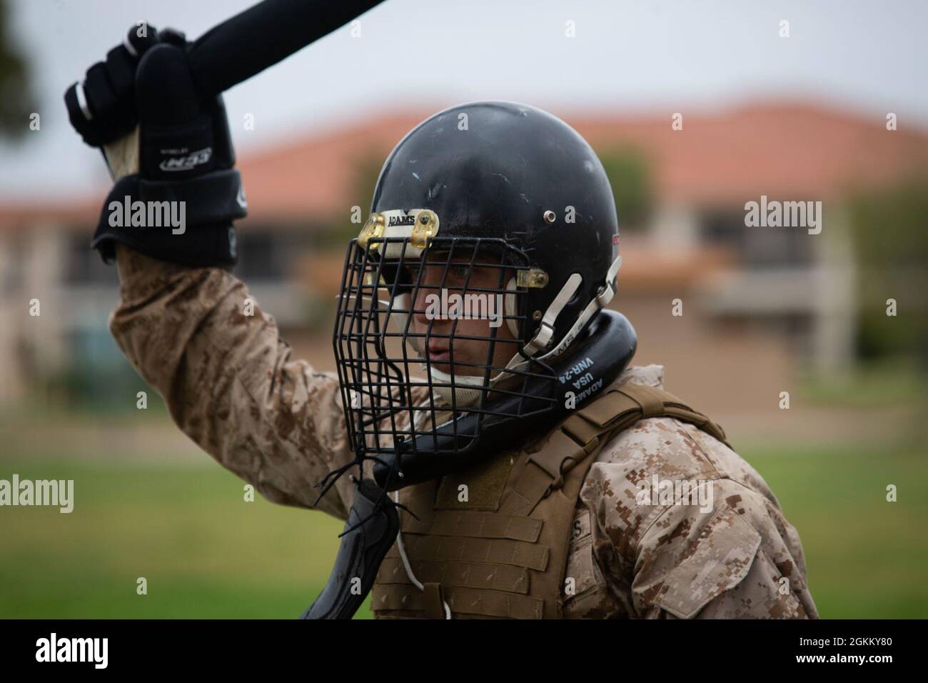 U.S. Marine Corps Staff Sgt. Caleb Ball, a section chief with the ...