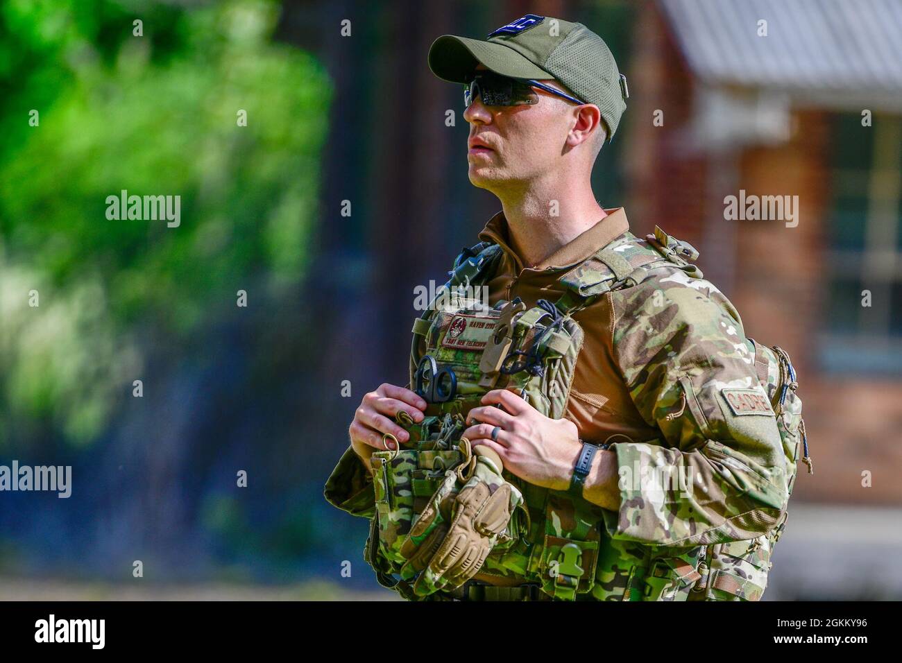 Tech. Sgt. Ben Telschow, non-commissioned officer in charge of training ...