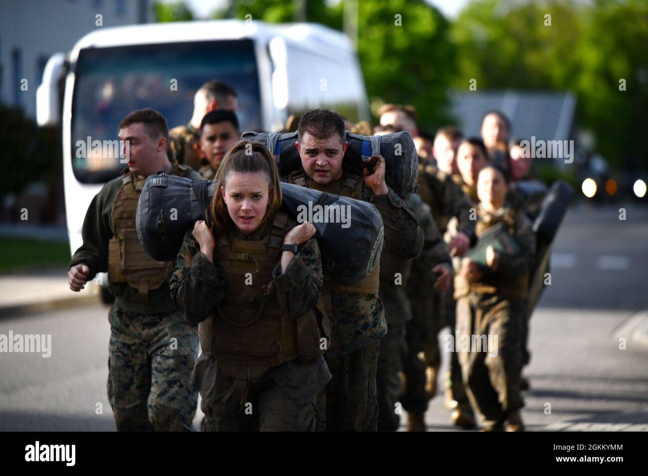 U.S. Marines with Marine Forces Europe and Africa (MARFOREUR/AF ...