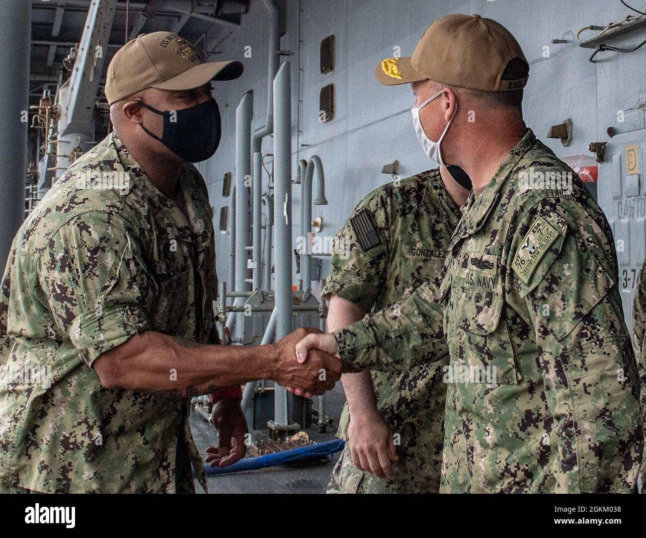 YOKOSUKA, Japan (May 21, 2021) – USS Blue Ridge Command Master Chief ...