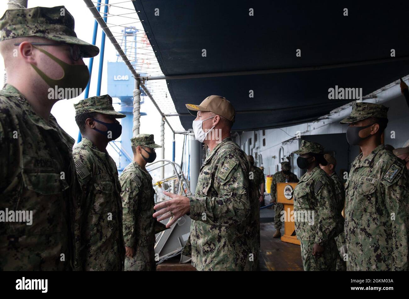 YOKOSUKA, Japan (May 21, 2021) – Commander, Expeditionary Strike Group ...