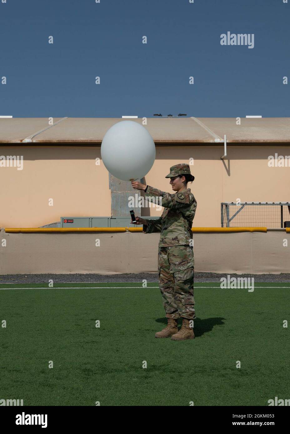 U.S. Air Force Airman 1st Class Brenda Campuzano-Pineda, a weather ...