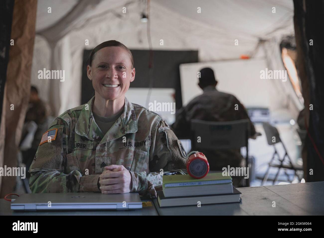 Meet Sgt. Amber Meurer, a Paralegal Specialist assigned to Headquarters ...