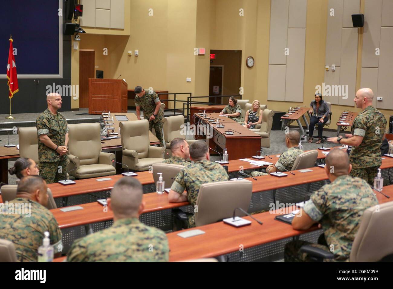 Lt. Gen. David G. Bellon, the commander of U.S. Marine Corps Forces ...