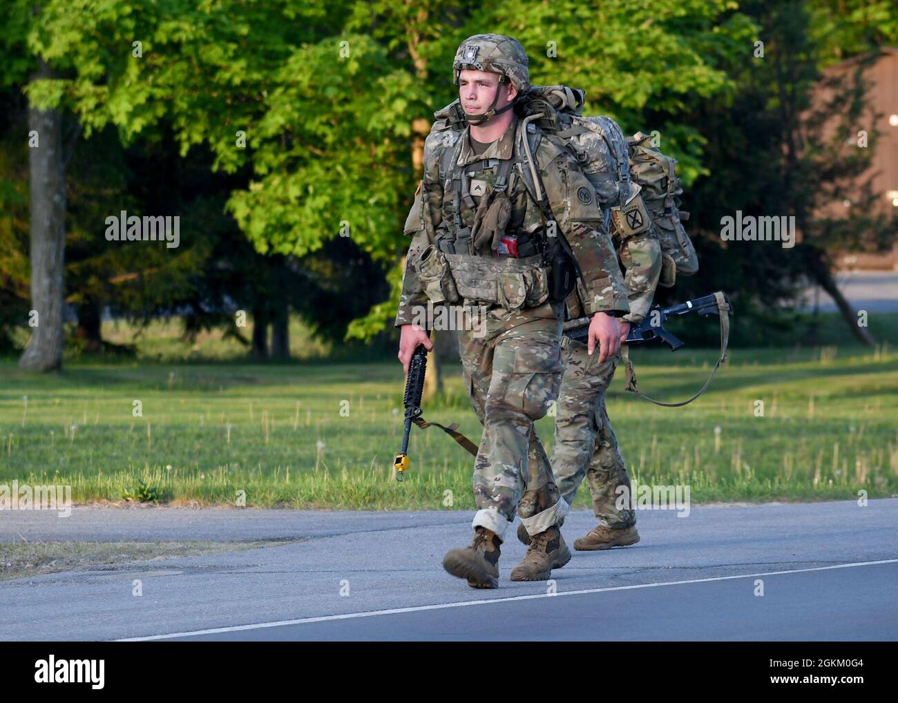 FORT DRUM, N.Y. – U.S. Army Cpl. Dakoatah Miller, an infantryman with the New York National ...