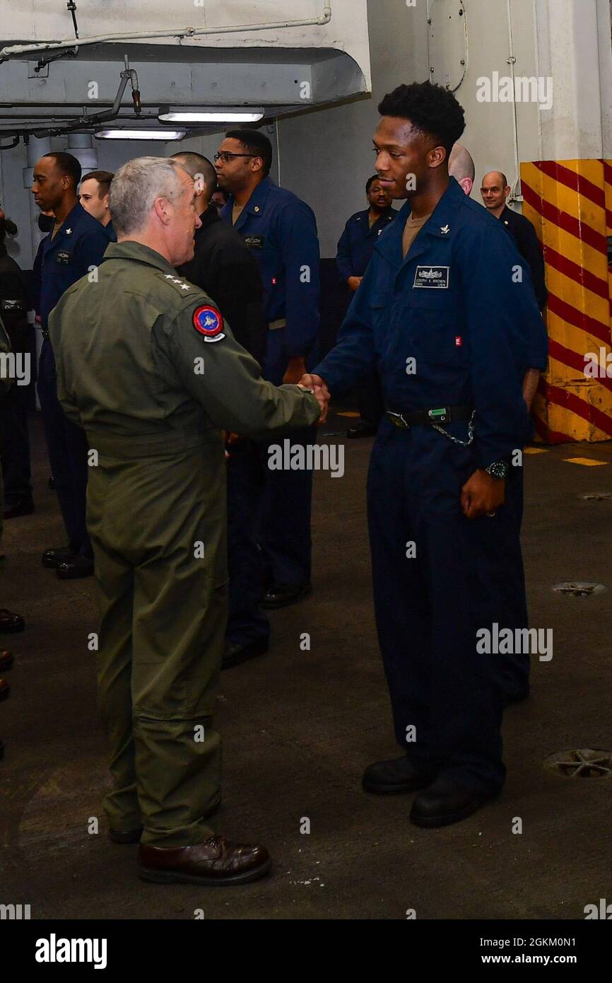 PACIFIC OCEAN (May 21, 2021) – U.S. Navy Vice Adm. Scott Conn ...