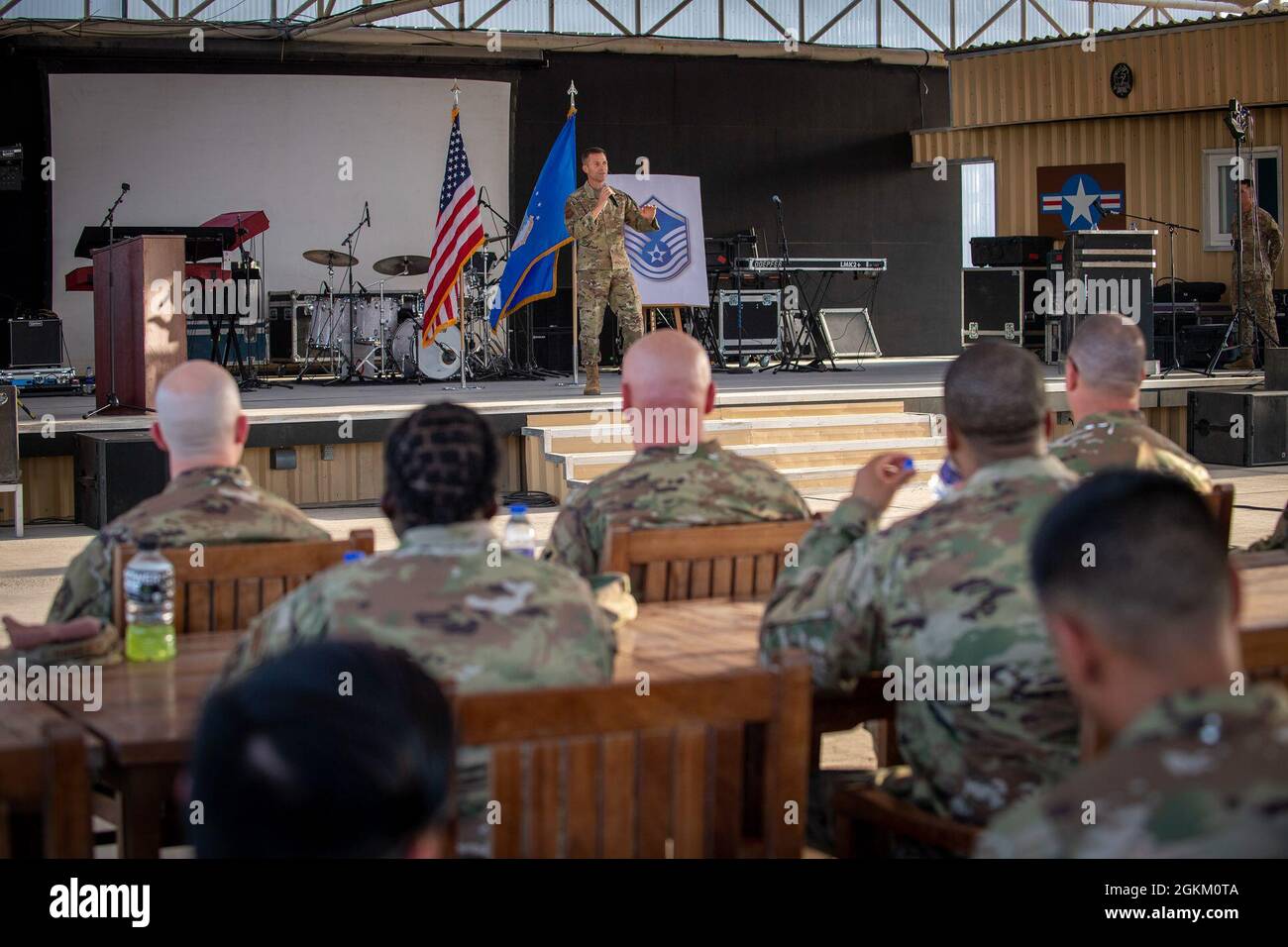 Msgt release ceremony hi-res stock photography and images - Alamy