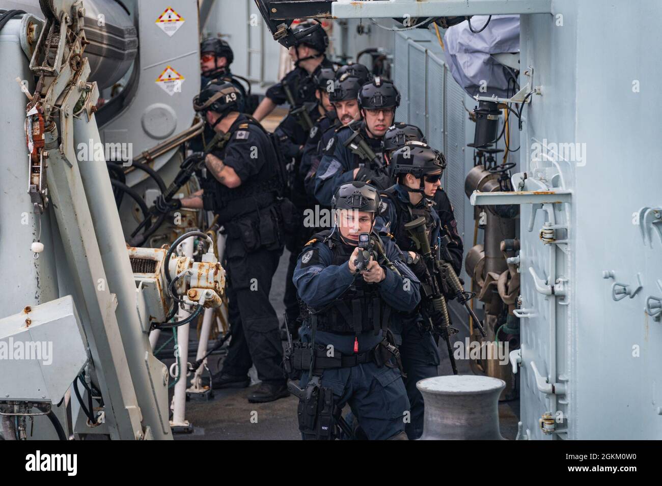 The Naval Boarding Party Stock Photo - Alamy