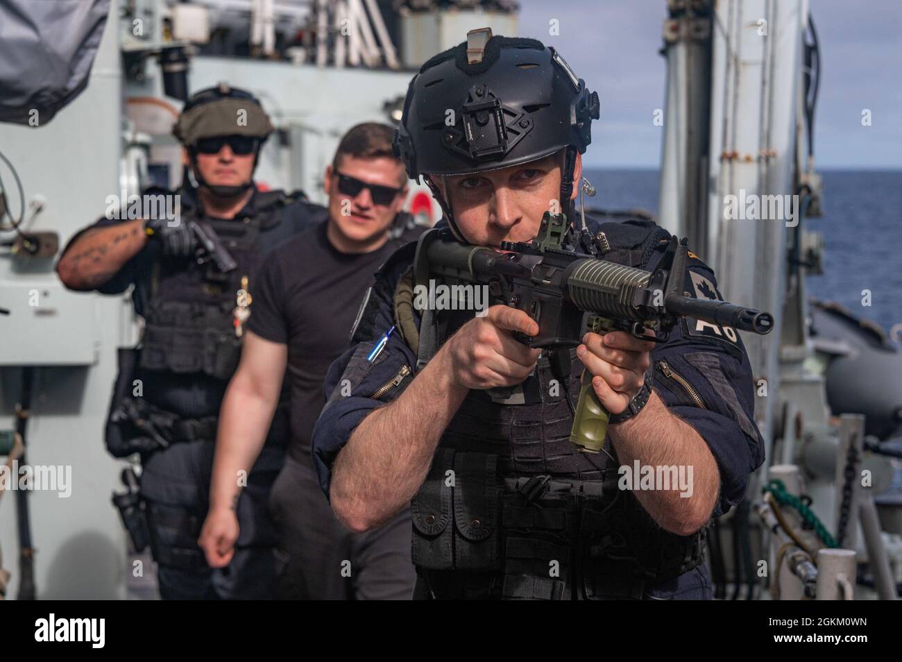 The Naval Boarding Party Stock Photo - Alamy