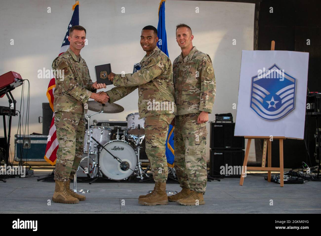 U.S. Air Force Brig. Gen. Larry R. Broadwell, 380th Air Expeditionary ...