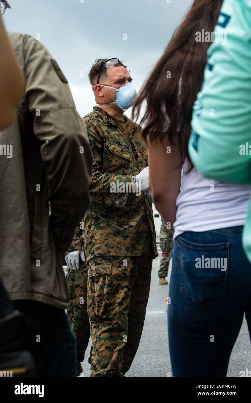 U.S. Navy Hospital Corpsman 2nd Class Sean Johnston, a corpsman with ...
