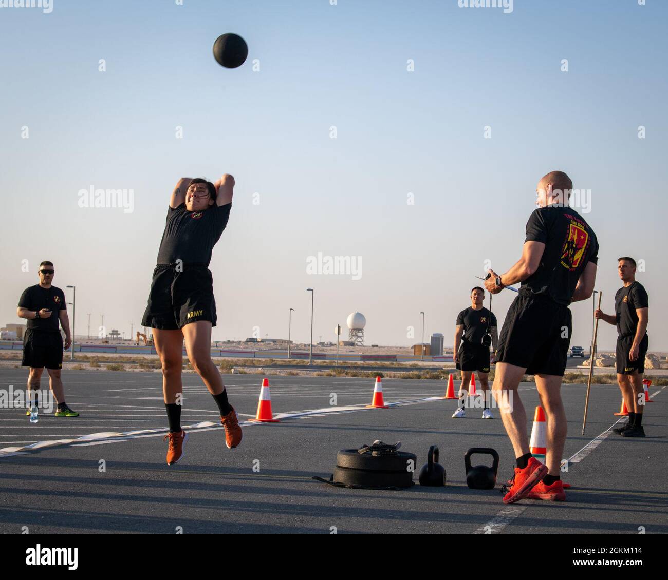 Spc. Tameka Tatsey, 31st Air Defense Artillery Brigade wheeled vehicle ...