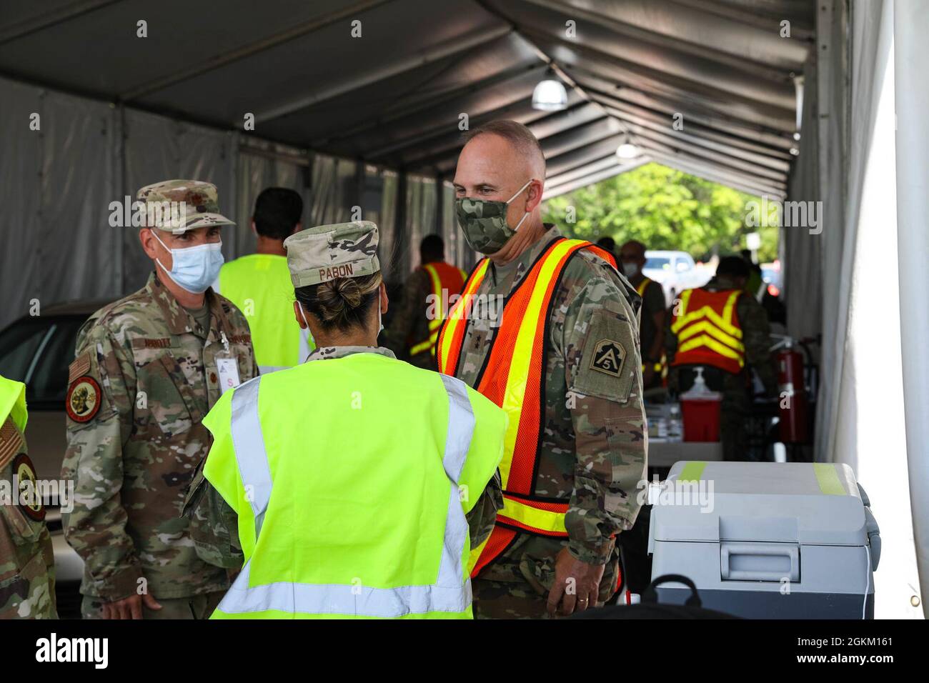 U.S. Army Maj. Gen. David Glaser, U.S. Army North Deputy Commanding ...