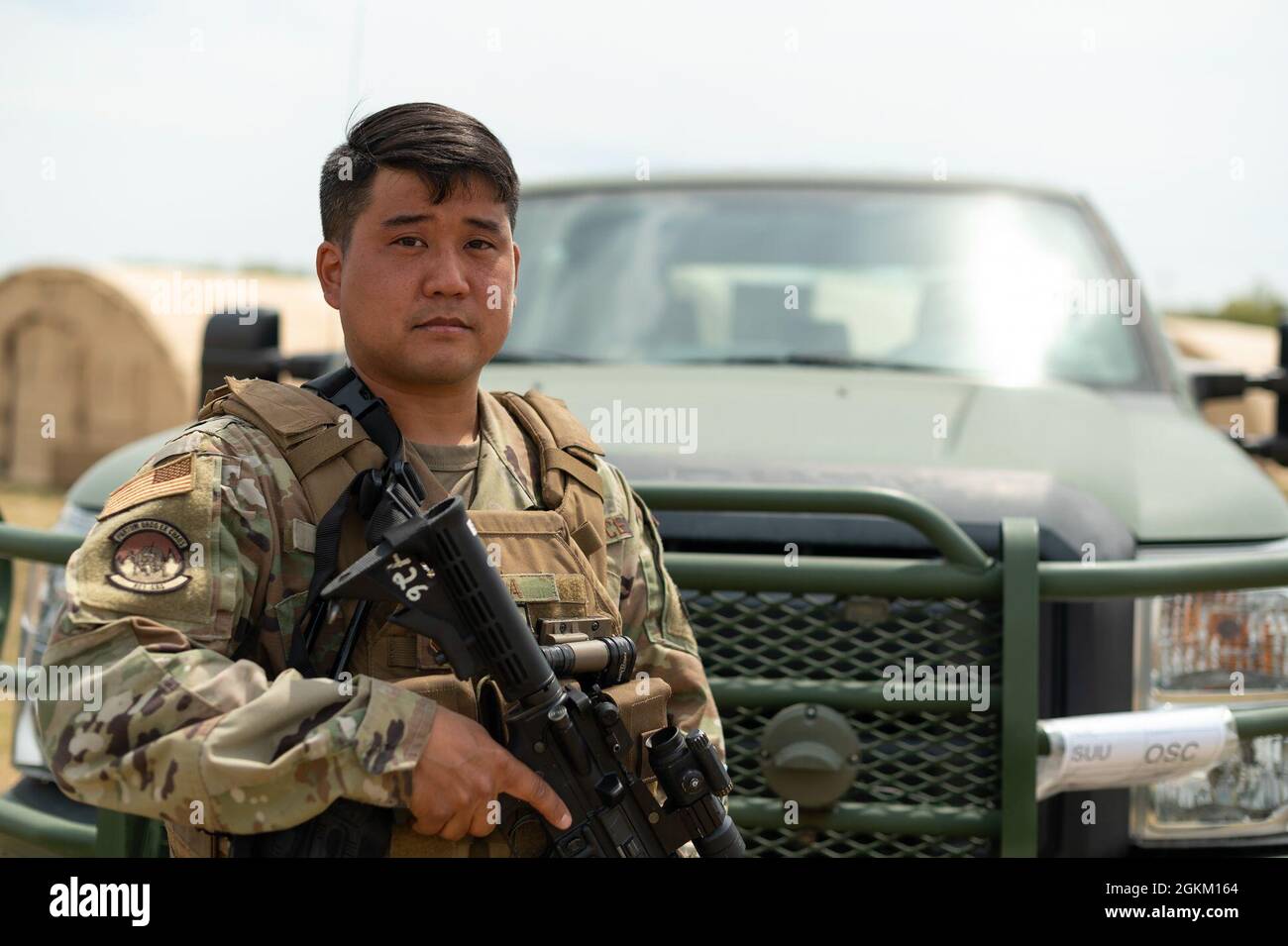 U.S. Air Force Tech. Sgt. Joshua Minoda, 821st Contingency Response ...