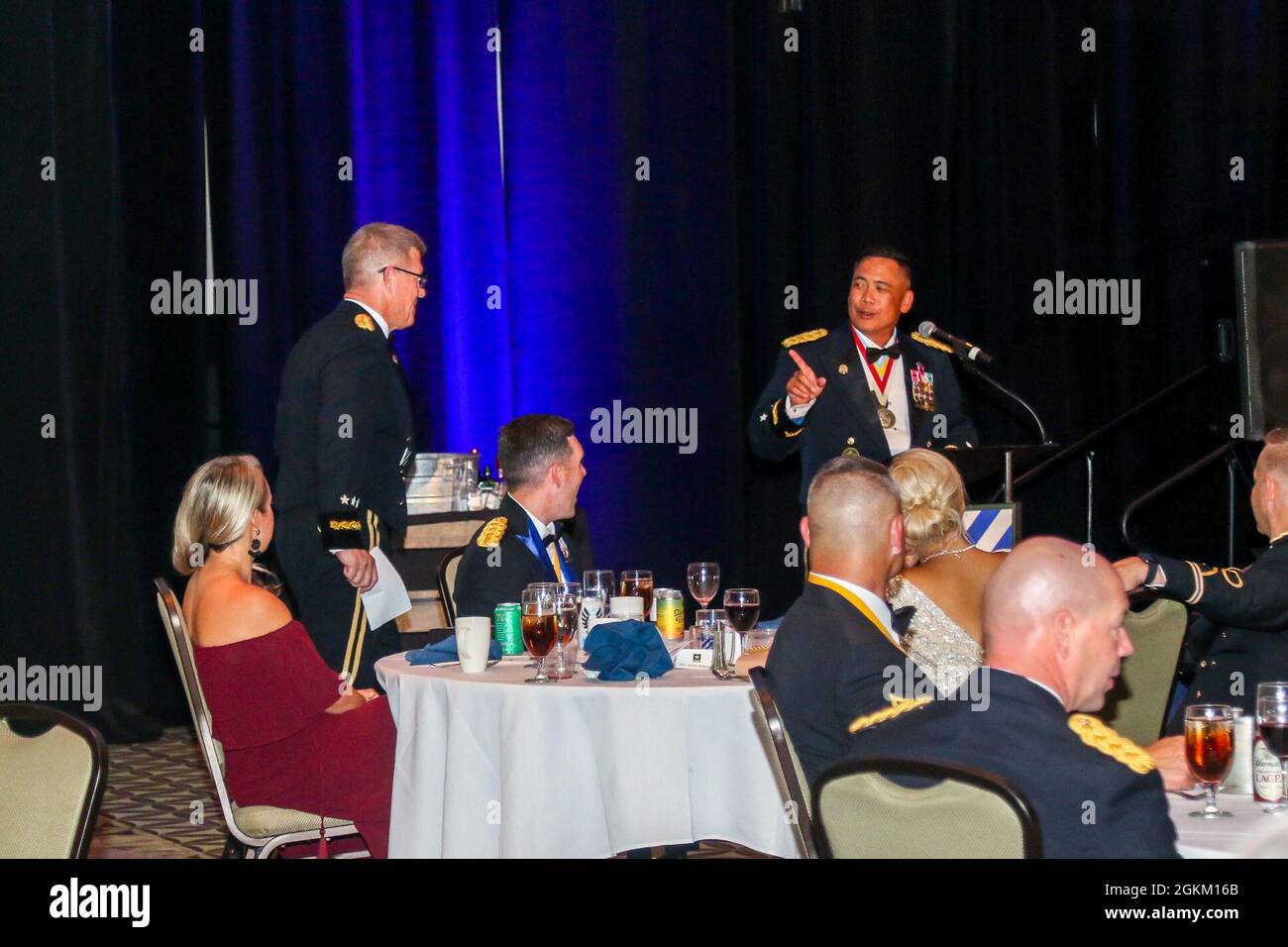 U.S. Army Maj. Gen. Antonio Aguto, commanding general of the 3rd ...