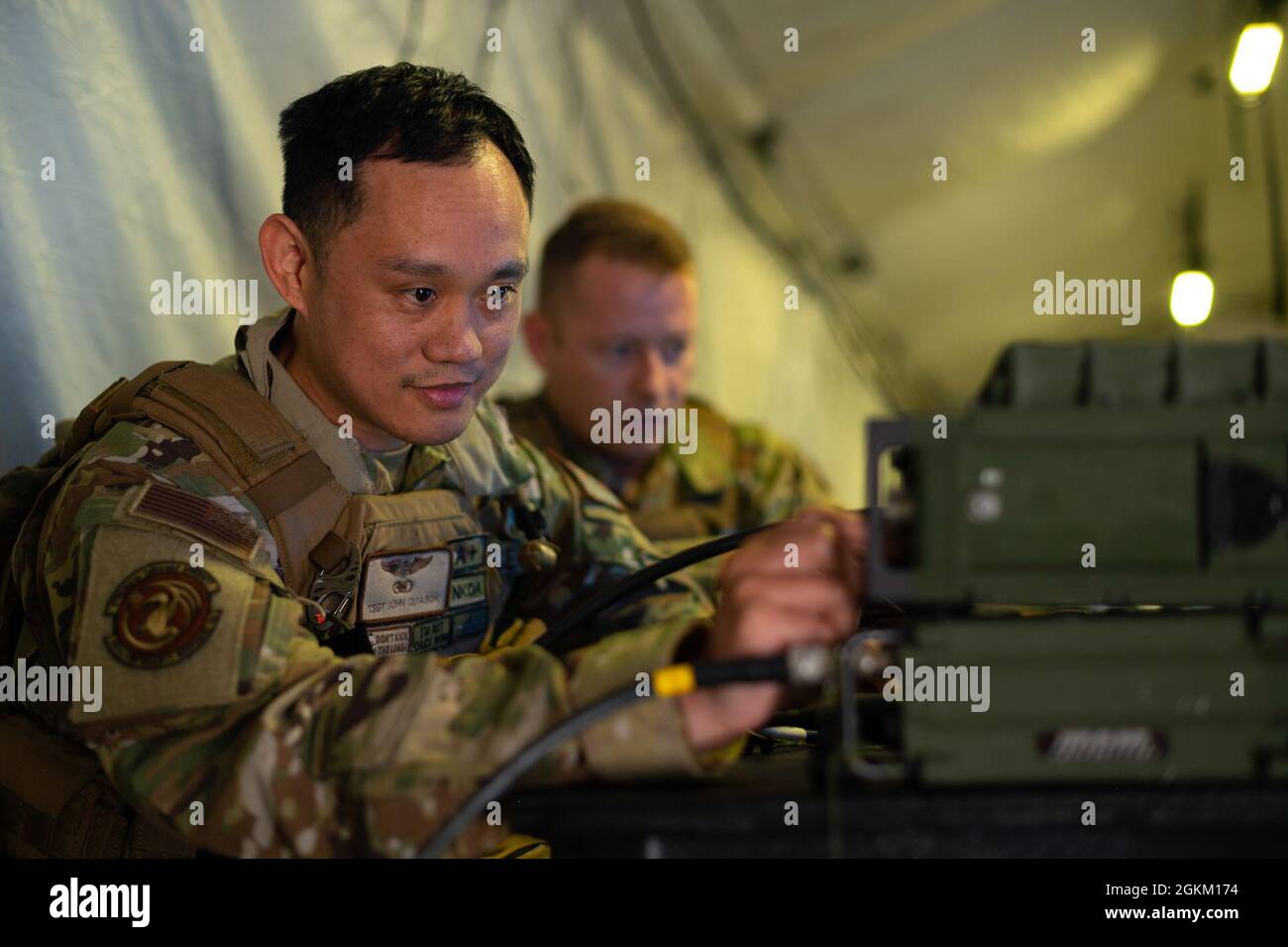 U.S. Air Force Tech. Sgt. John Quiason, 921st Contingency Response ...