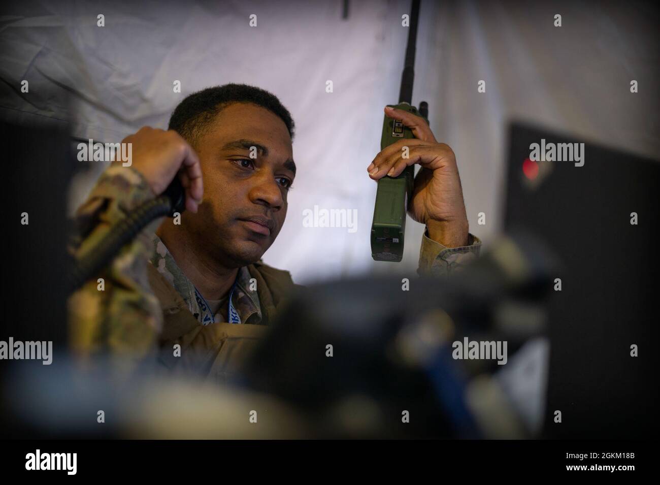 U.S. Air Force Master Sgt. Andrè Nesbeth, 821st Contingency Response ...