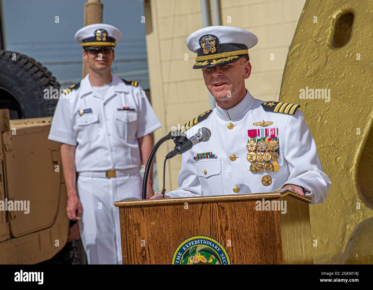 IMPERIAL BEACH, Calif. (May 21, 2021) Capt. Timothy Wilke, incoming ...