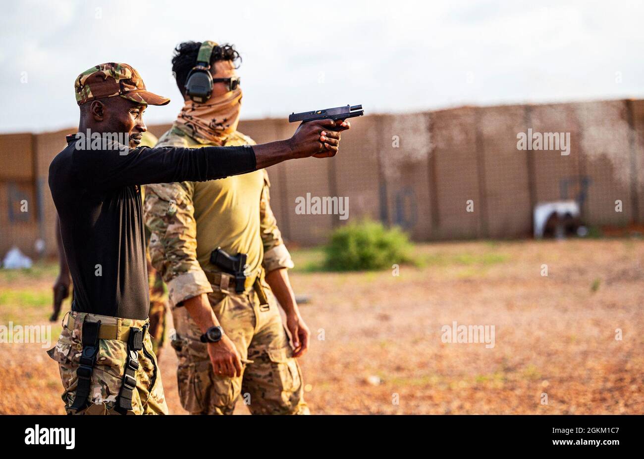 U.S. forces host a range day with the Kenya Defense Force (KDF) in ...