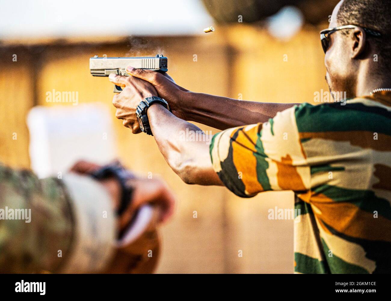 U.S. forces host a range day with the Kenya Defense Force (KDF) in ...