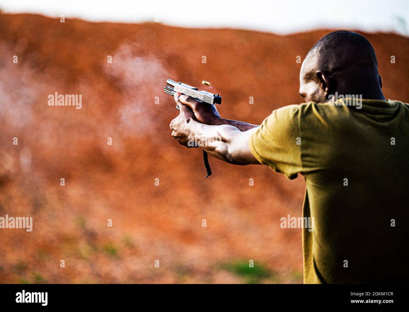 U.S. forces host a range day with the Kenya Defense Force (KDF) in ...