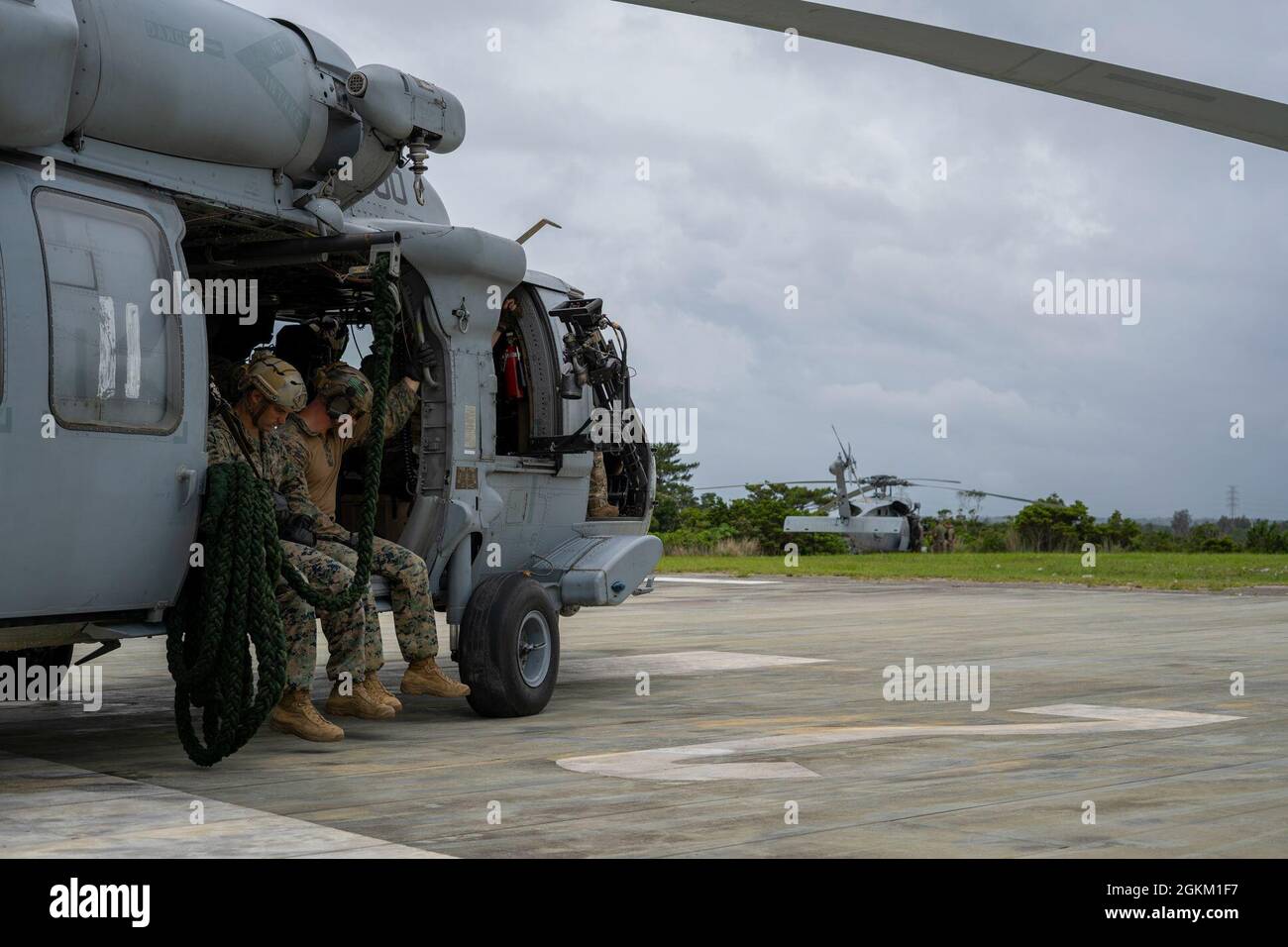 U.S. Marines with 3d Reconnaissance Battalion, 3d Marine Division ...