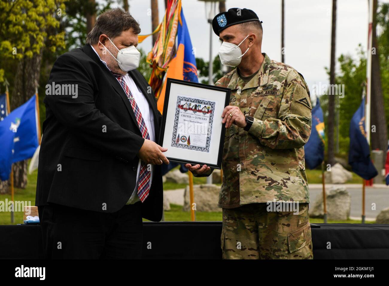 Brig. Gen. Christopher R. Norrie, commanding general of 7th Army ...