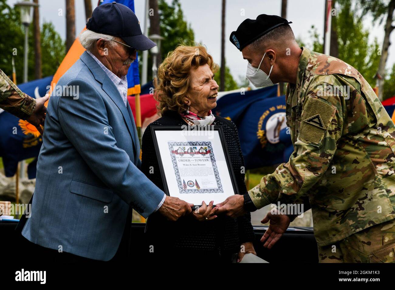 Brig. Gen. Christopher R. Norrie, commanding general of 7th Army ...