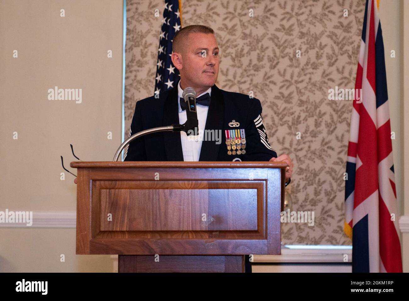 U.S. Air Force Chief Master Sgt. Daniel Keene, 501st Combat Support ...