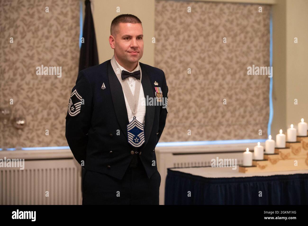 U.S. Space Force Senior Master Sgt. Kyle Mullen, 423rd Communications ...