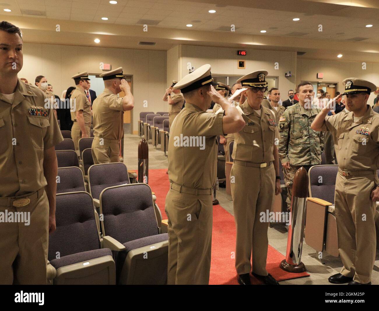 Capt. Adam Armstrong, Naval Medical Research Center commander, is ...