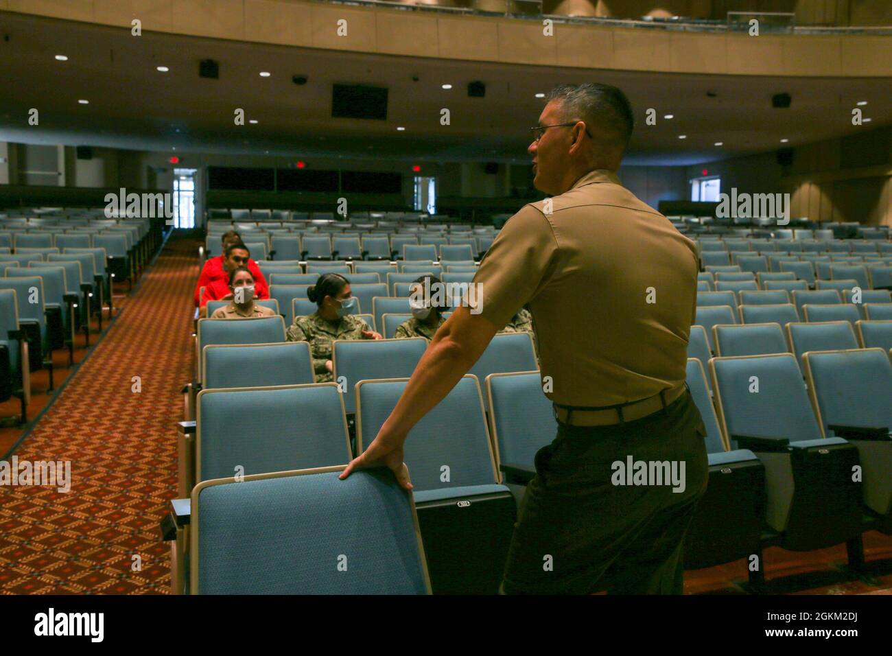 U.S Marine Corps Lt. Col. David Nasca, Security Battalion manpower ...