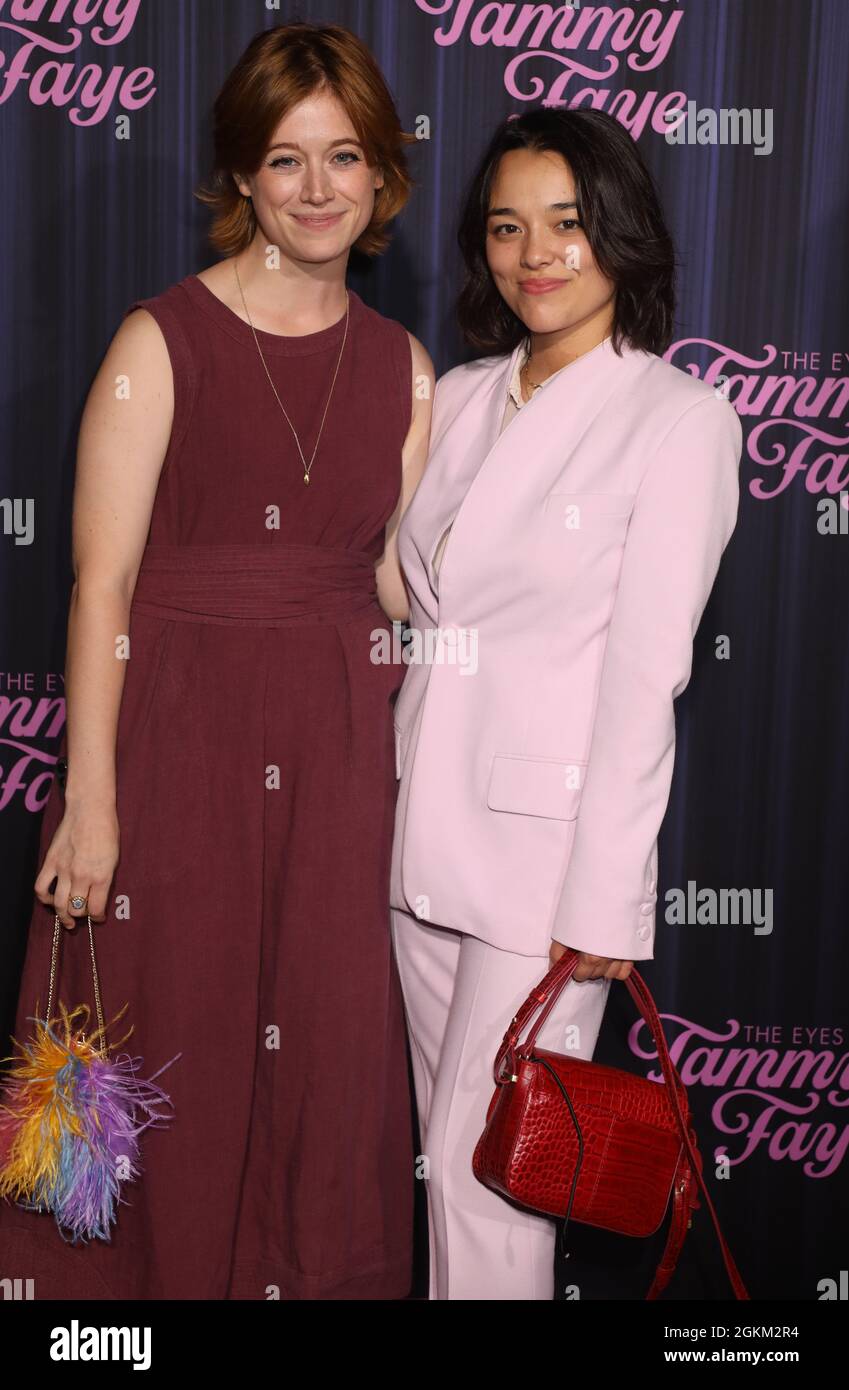 September 14, 2021, New York, New York, USA: SUSANNAH PERKINS and ...