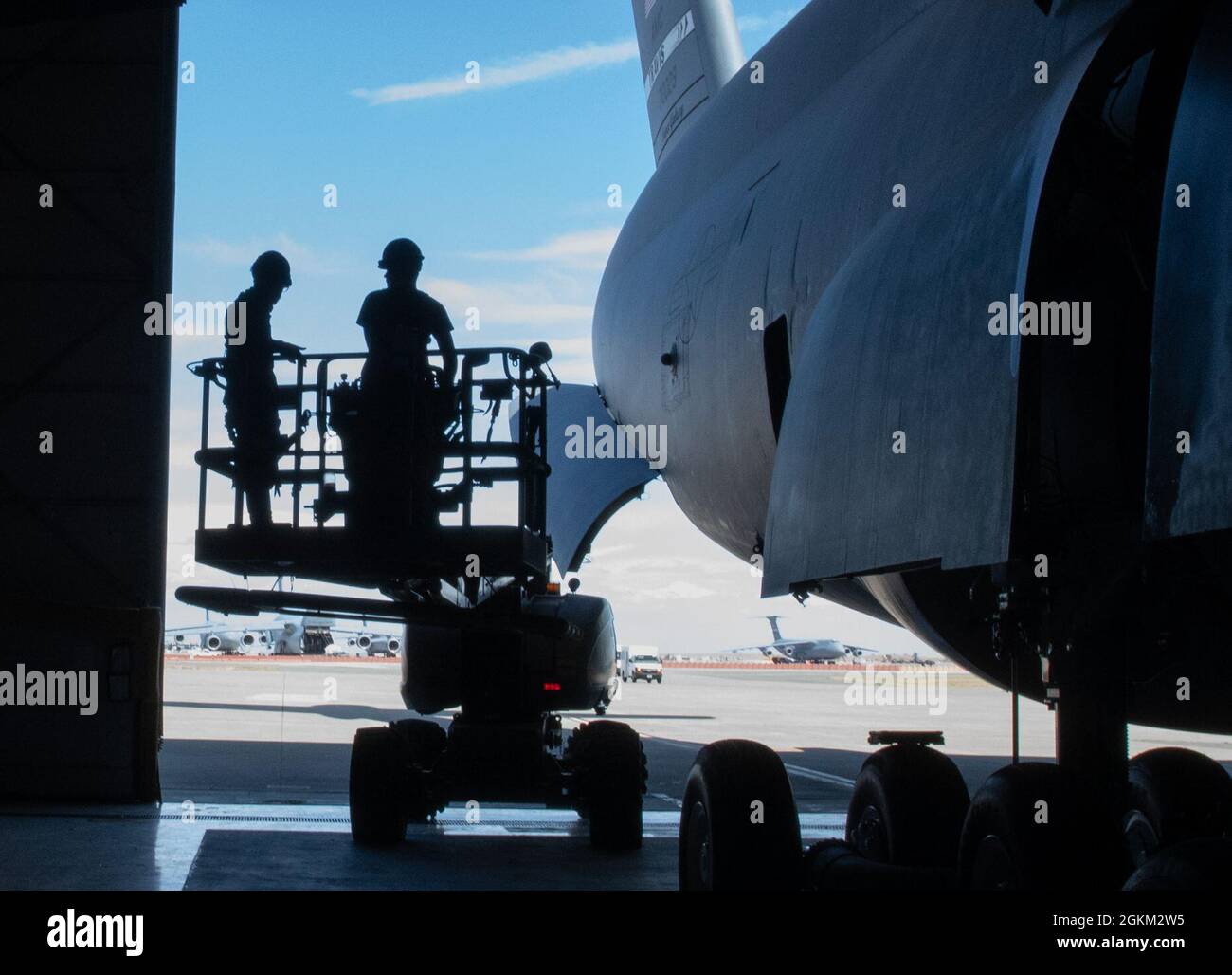 U.S Air Force Staff Sgt. Brandin Josey, right, and Airman 1st Class ...