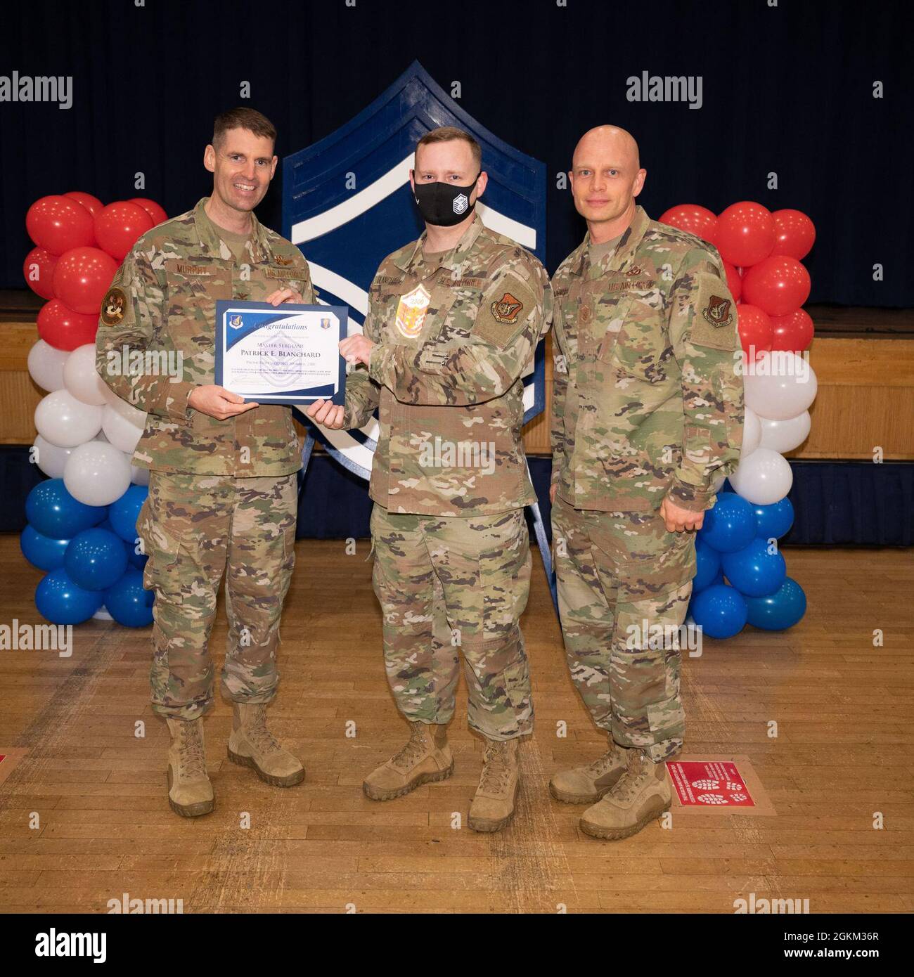 U.S. Air Force Tech. Sgt. Patrick Blanchard, master sergeant select ...
