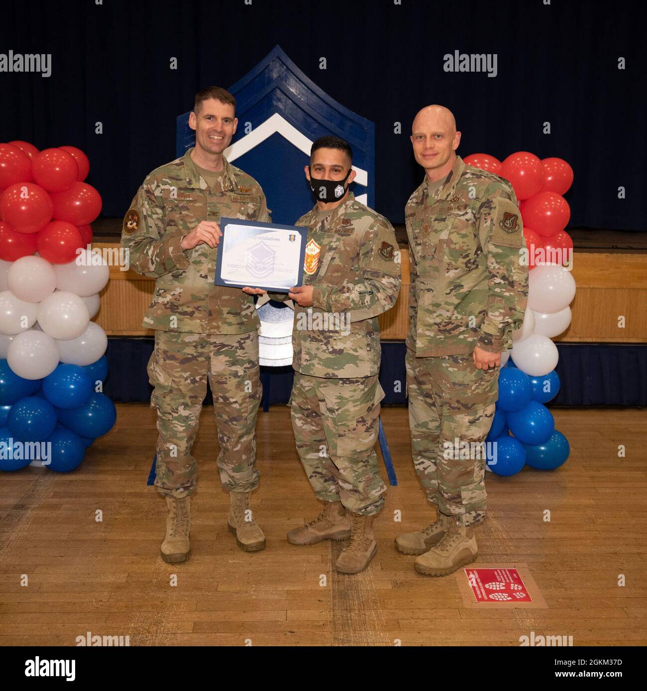 U.S. Air Force Tech. Sgt. Eric Cantu, master sergeant select with the ...