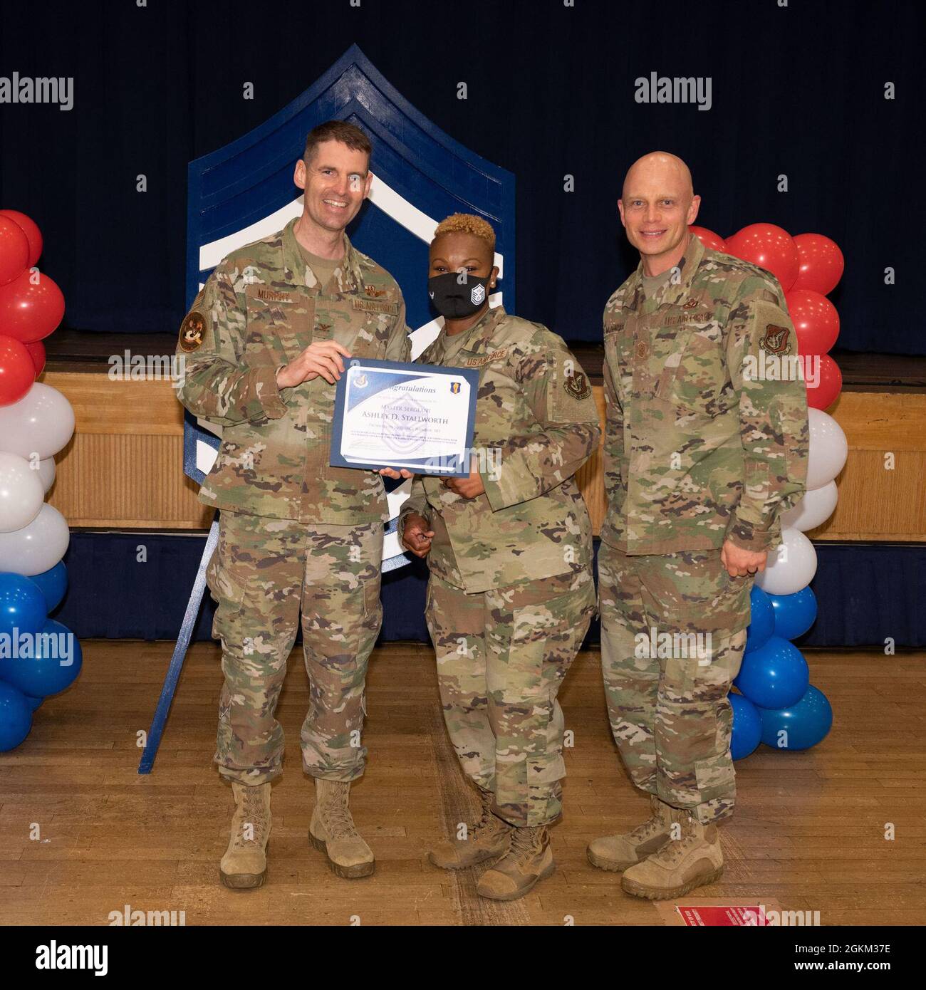 U.S. Air Force Tech. Sgt. Ashley Stallworth, master sergeant select ...